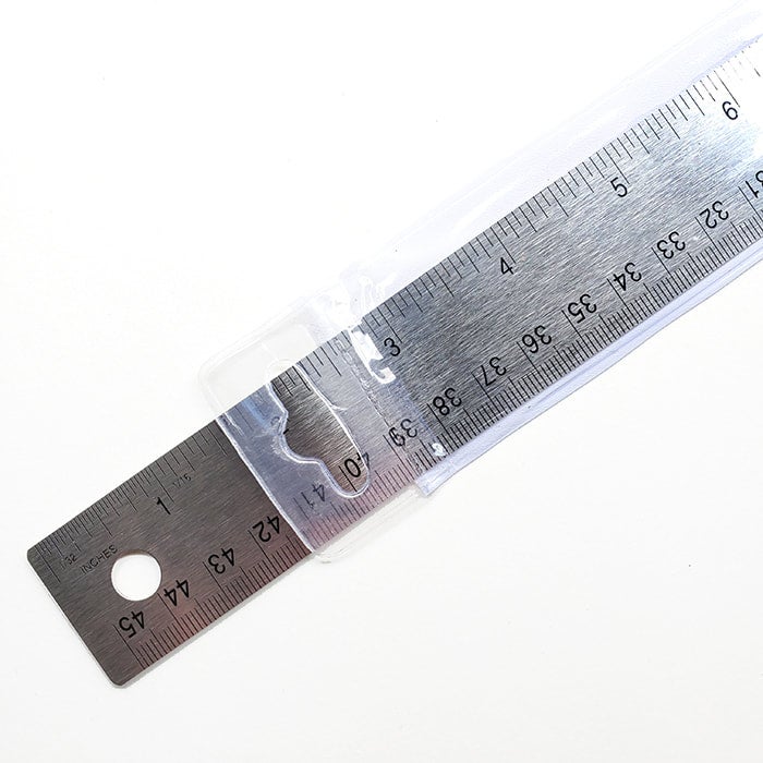 Stainless Steel Cork Back Ruler, Assorted Sizes | Curio. Gallery ...